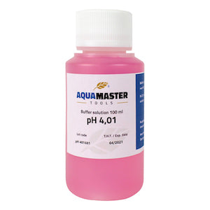 Aqua Master Calibration Solution pH 4.01 100ml – Good Grow USA