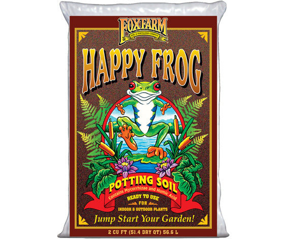 FoxFarm Happy Frog; Potting Soil, 2 cu ft – Good Grow USA