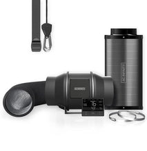 AC Infinity Air Filtration Kit Pro 6", Inline Fan With Smart Controlle ...